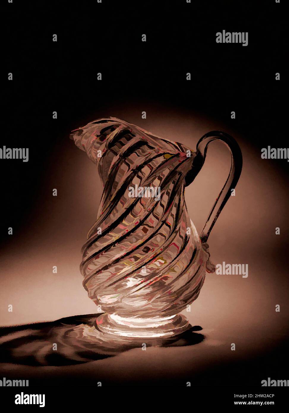 Art inspired by Pitcher, 1835–70, Probably made in Pittsburgh ...