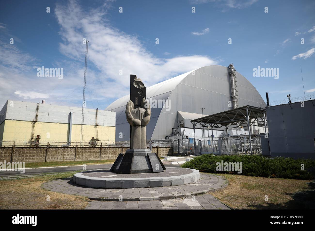 Chernobyl Nuclear Power Plant in Chernobyl Exclusion Zone, Chernobyl ...