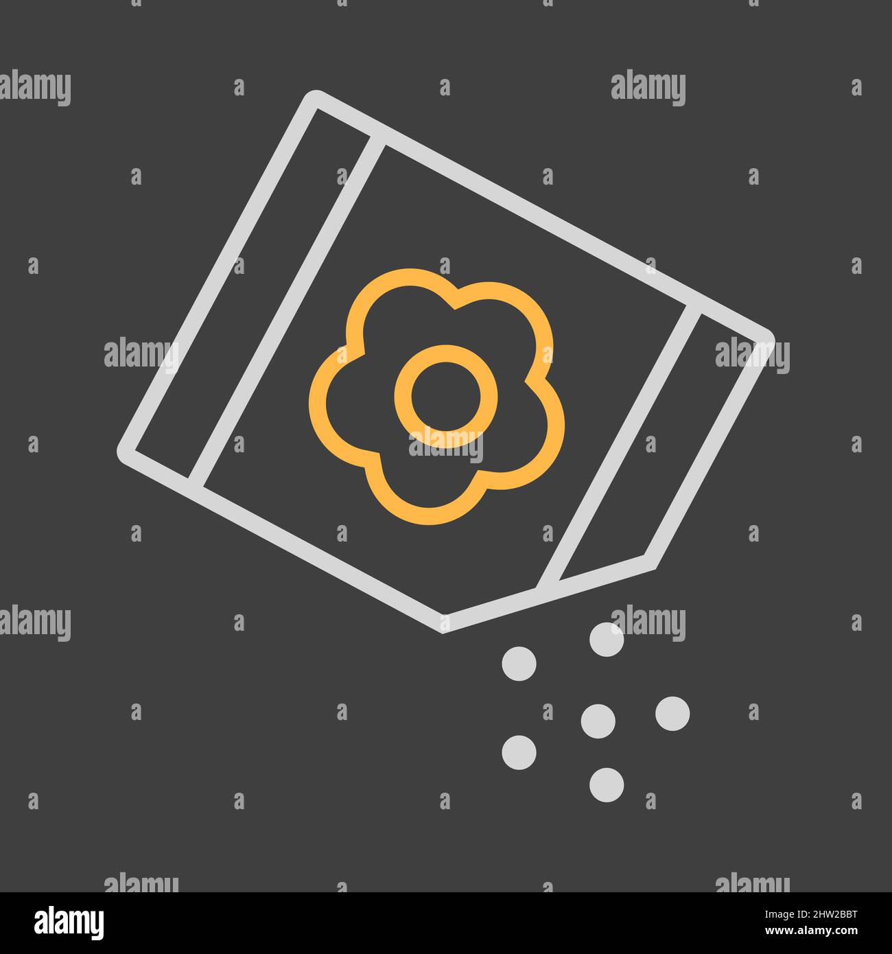 Packet seeds plant Stock Vector Images - Alamy