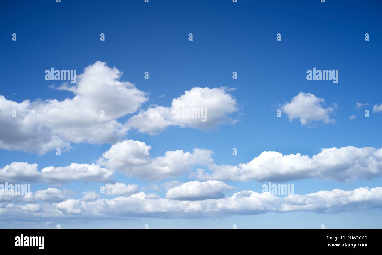 Clouds. a photo of natural summer clouds Stock Photo - Alamy