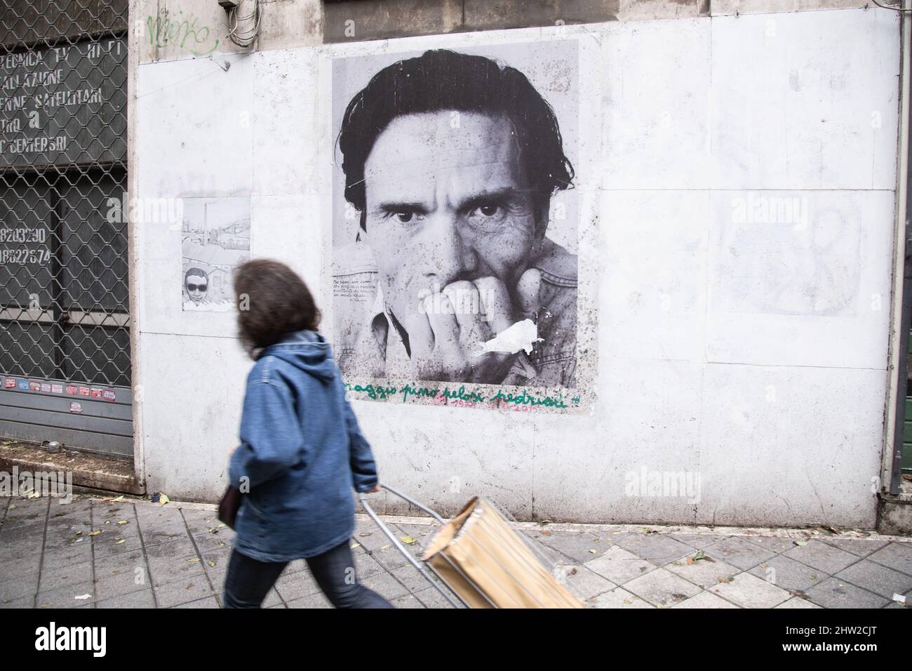 Pier paolo pasolini rome hi-res stock photography and images - Alamy