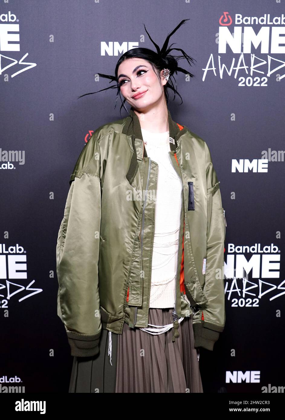 Willow Kayne arriving at the NME Awards held at the O2 Academy Brixton ...