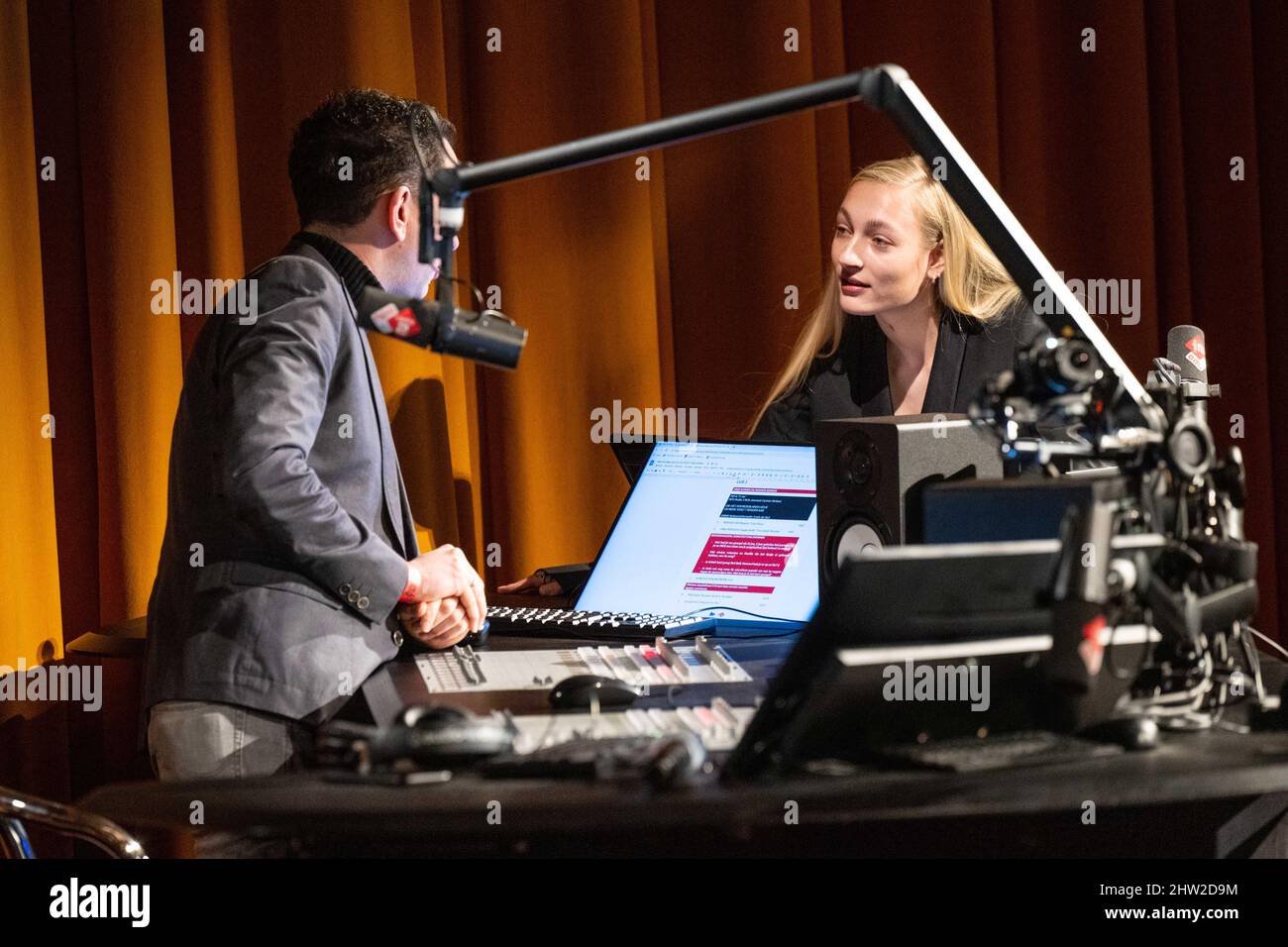 Stien den Hollander better known as S10 at the presentation of the ...