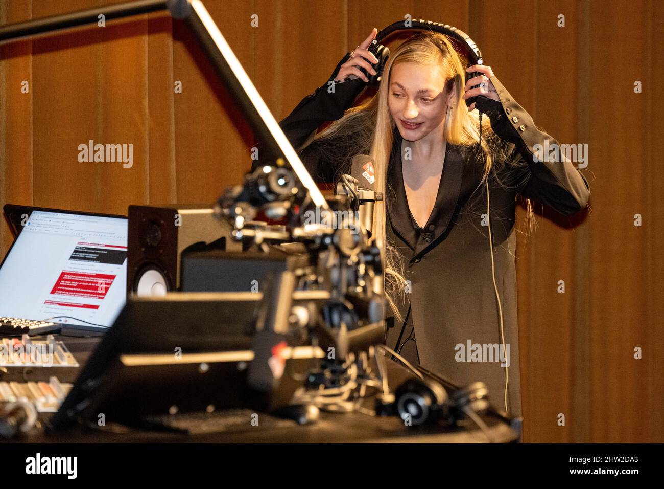 Stien den Hollander better known as S10 at the presentation of the ...