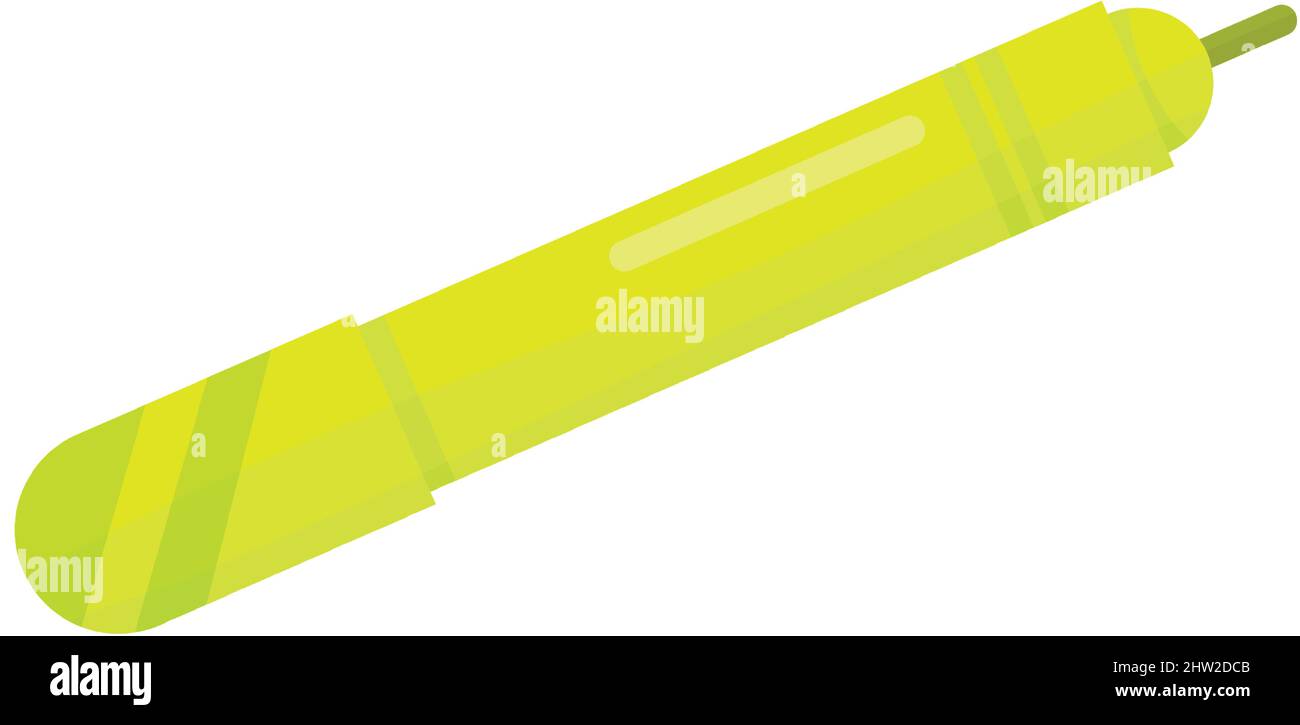 Cartoon highlighter pen Cut Out Stock Images & Pictures - Alamy
