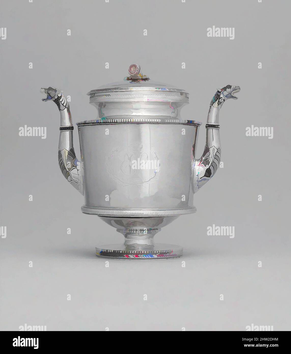 Art inspired by Punch Pot, 1805–10, Made in Philadelphia, Pennsylvania ...