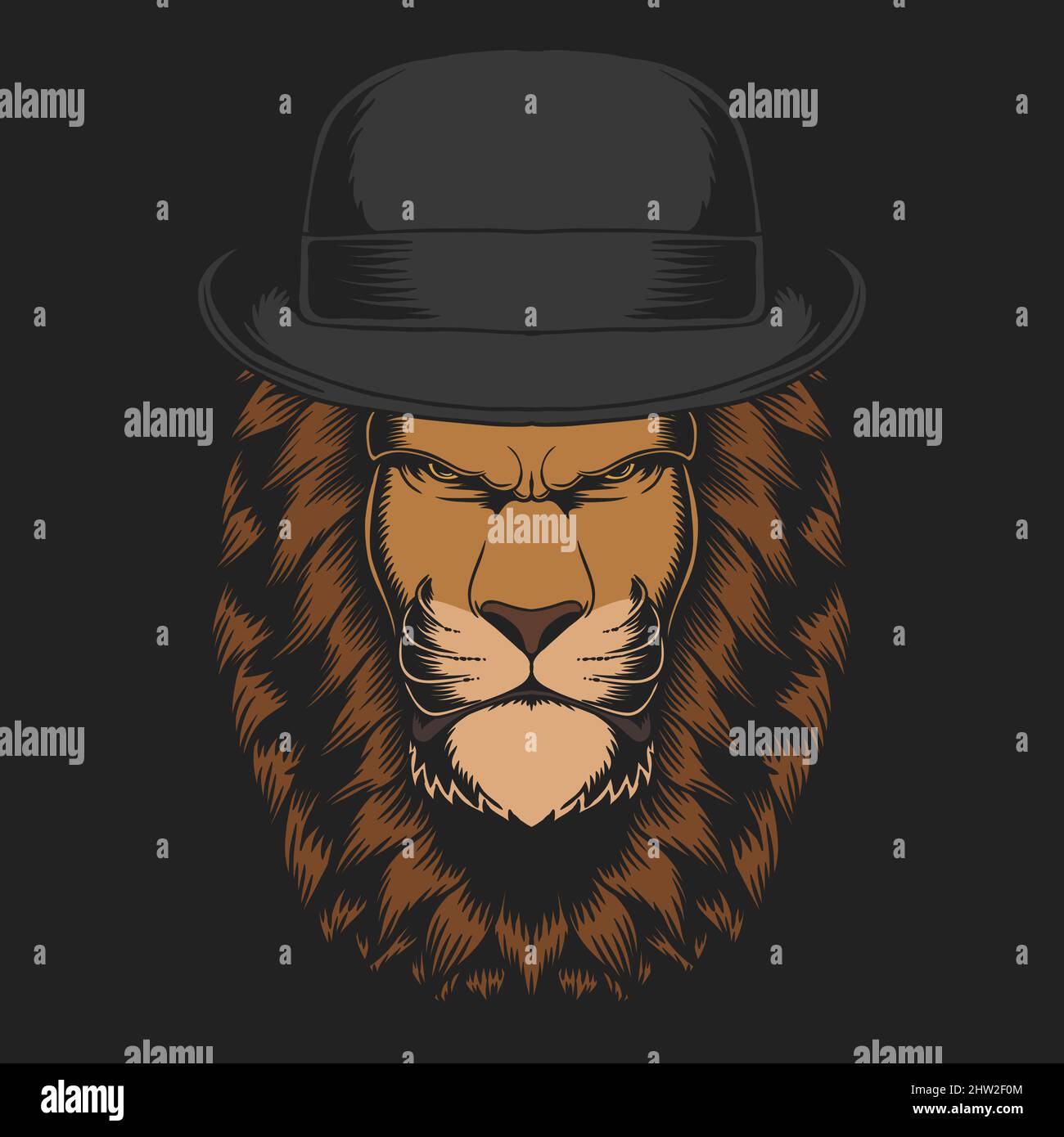 Lion circle hi-res stock photography and images - Alamy