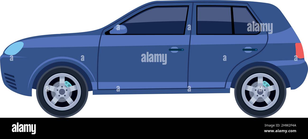 Suv car side view. Big offroad car icon Stock Vector Image & Art - Alamy