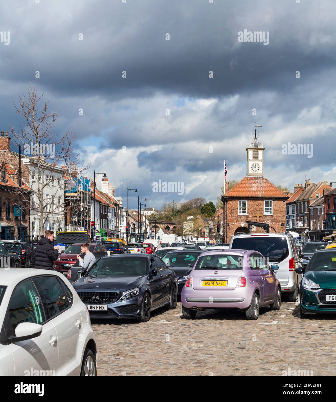 The Town Hall in High Street Yarm,England,UK Stock Photo - Alamy