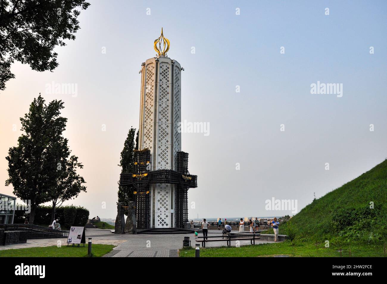 The Holodomor Genocide memorial in Kyiv (Kiev) Ukraine Stock Photo - Alamy
