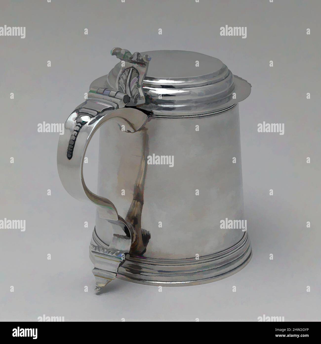 Art inspired by Tankard, ca. 1760, Made in New York, New York, United ...