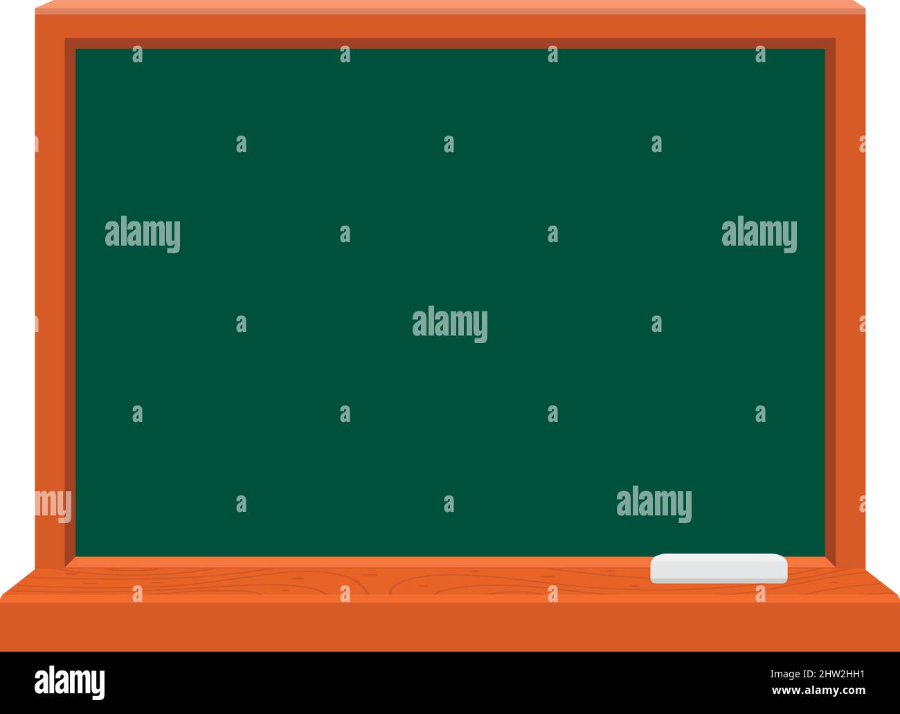 Chalkboard icon. Cartoon blackboard with chalk. School symbol Stock ...