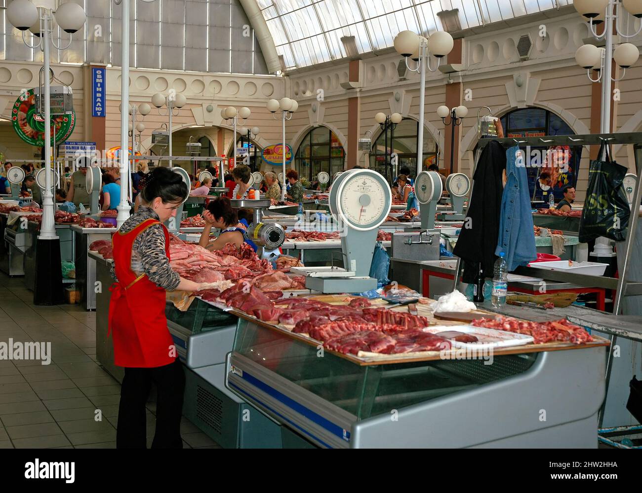 Odesa/Odessa, Ukraine: Privoz Market, a traditional farmers market and ...
