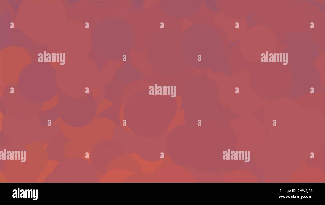 Abstract Animation Of Collapsing Structure Into Circles Animation