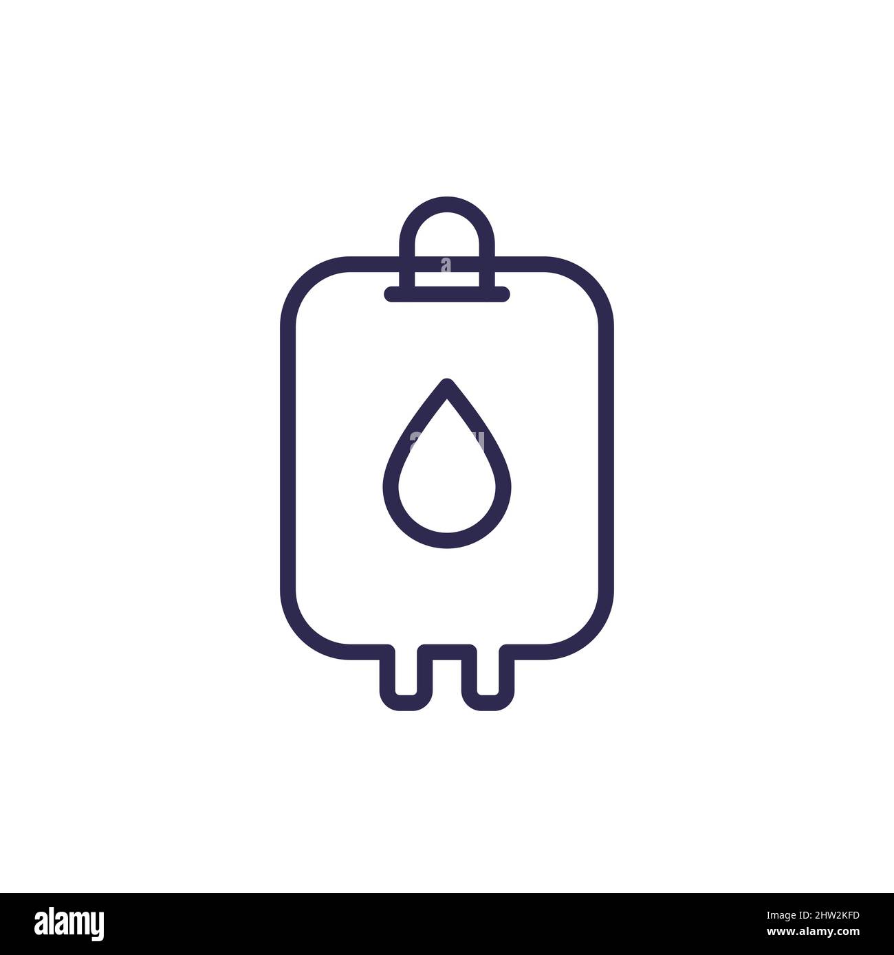 iv bag, infusion drip line icon Stock Vector Image & Art - Alamy