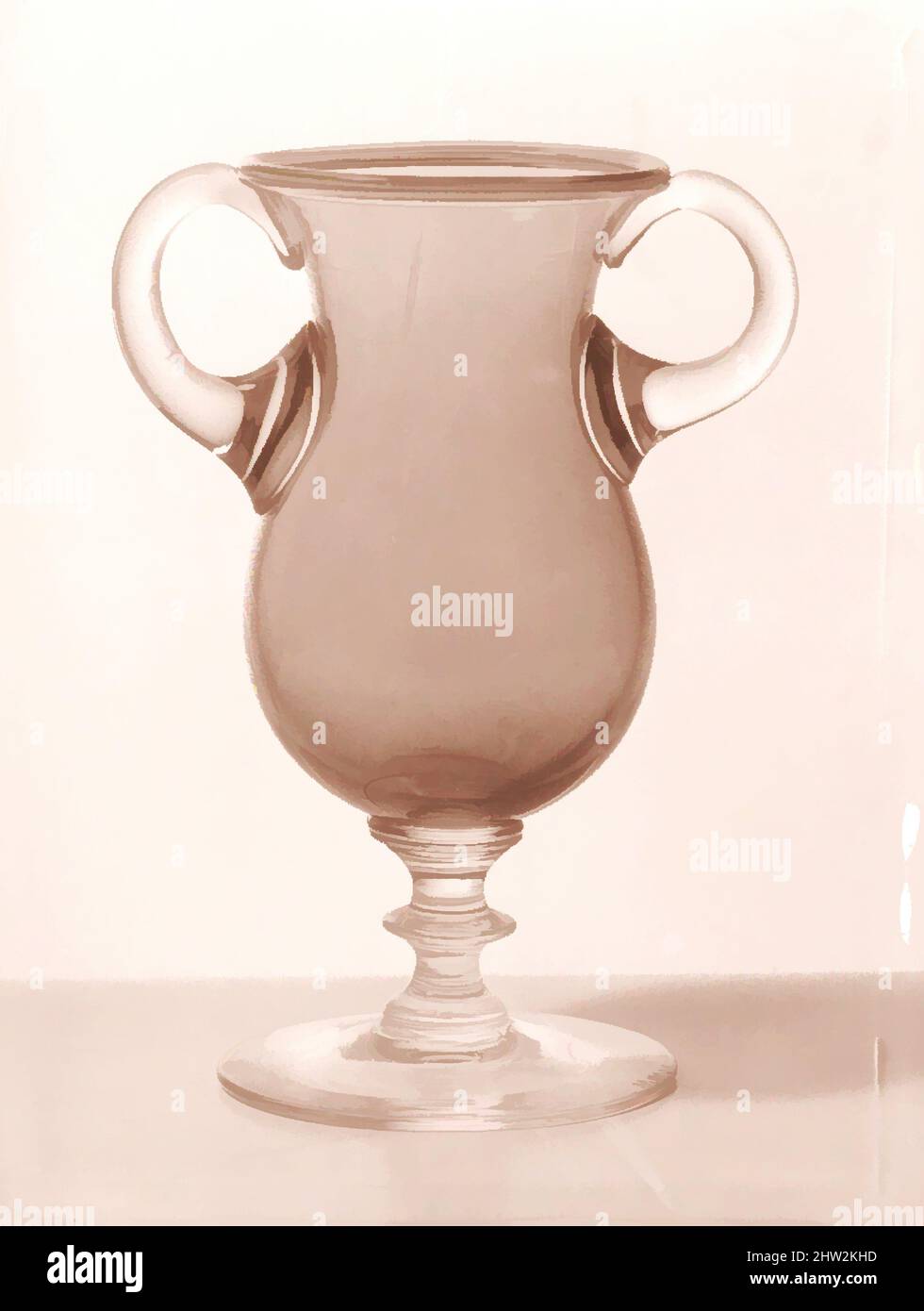 Art inspired by Vase, 1850–75, Probably made in Sandwich, Massachusetts ...