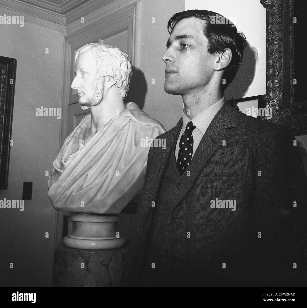 1960s, historical, Merlin Charles Sainthill Hanbury-Tracy, 7th Baron ...