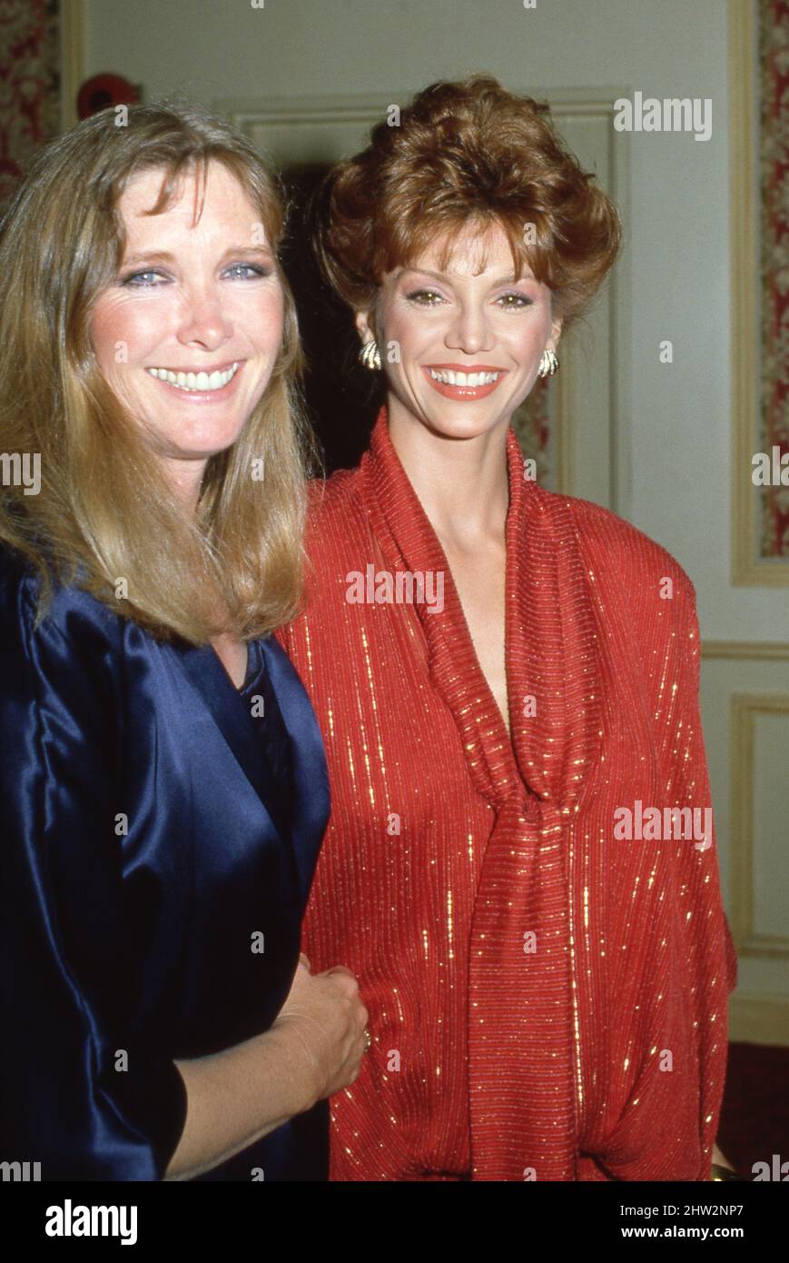 Susan Howard and Victoria Principal May 1983 Credit: Ralph Dominguez ...