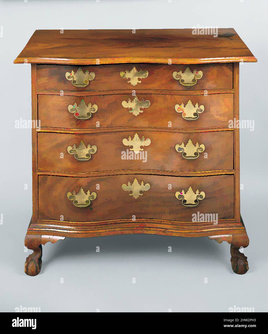 Art inspired by Chest of drawers, 1770–80, (none assigned) New England ...