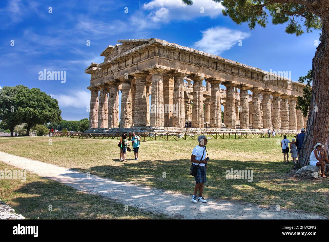 The Temple of Neptune (Temple of Poseidon) is the largest temple of the ...