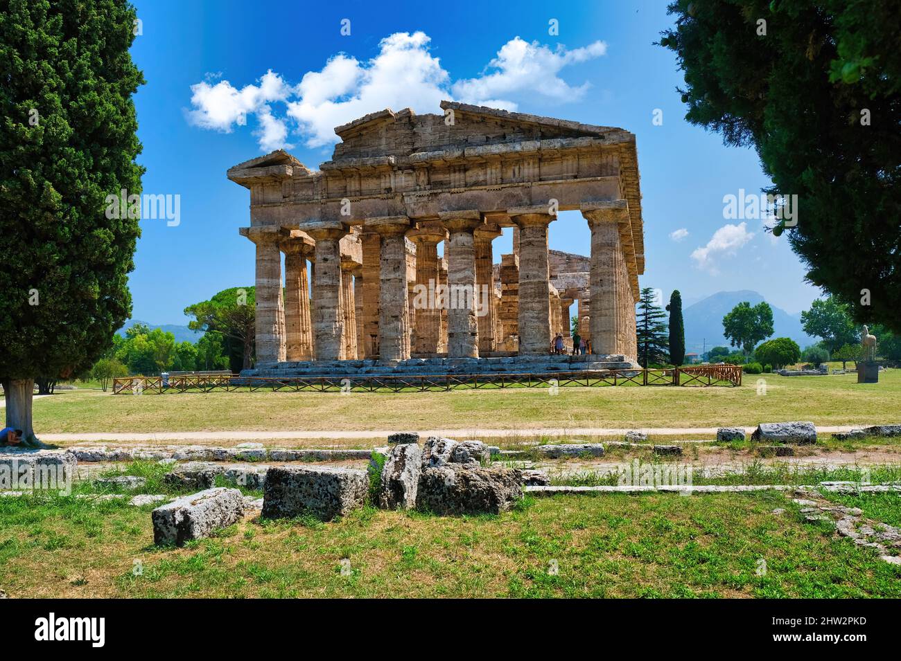 The Temple of Neptune (Temple of Poseidon) is the largest temple of the ...