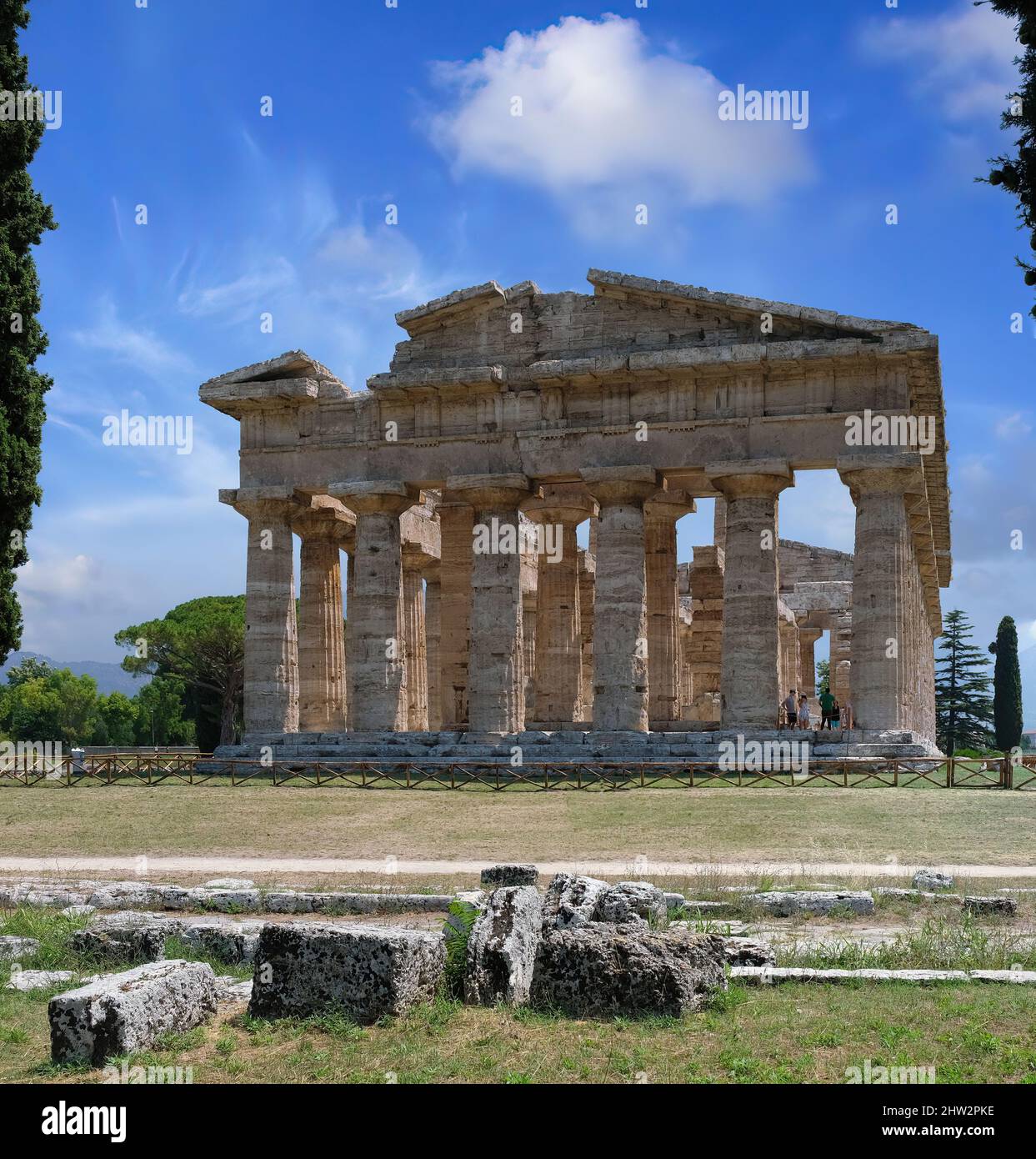 The Temple of Neptune (Temple of Poseidon) is the largest temple of the ...
