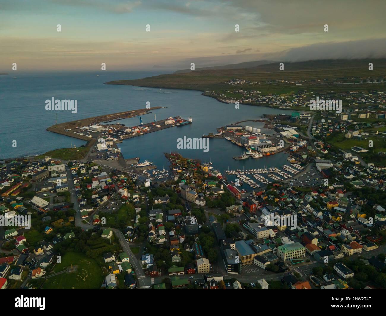 Faroe island capital hi-res stock photography and images - Alamy