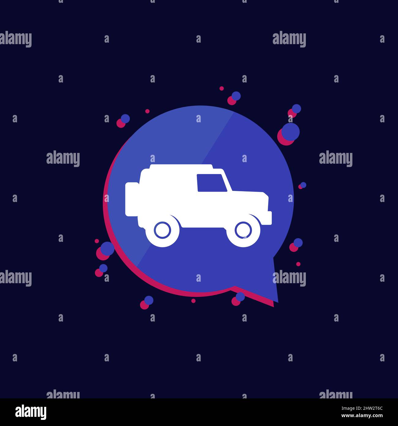 off-road car icon, 4wd suv vector Stock Vector Image & Art - Alamy