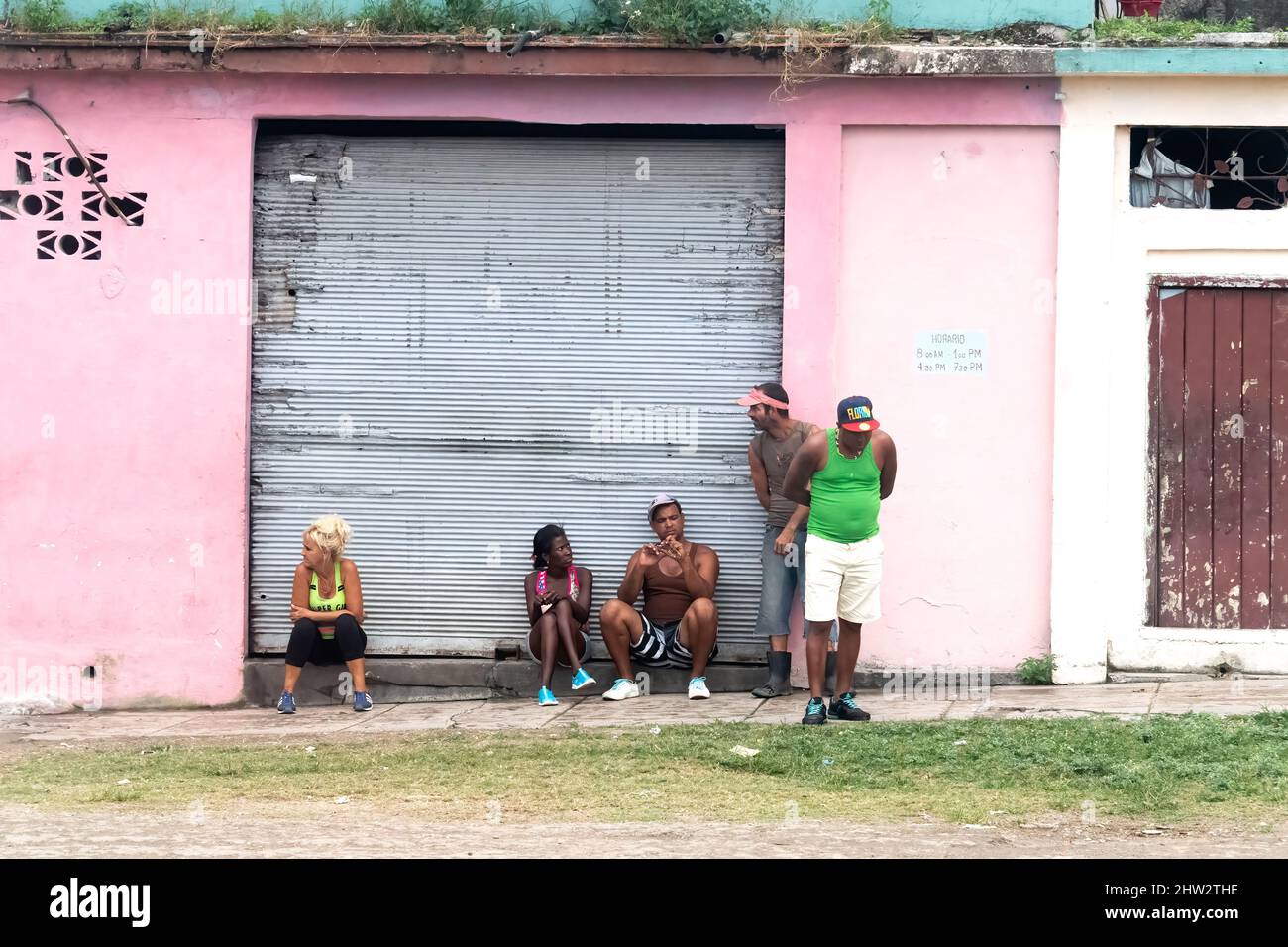 Cuban people lifestyle, 2017 Stock Photo - Alamy