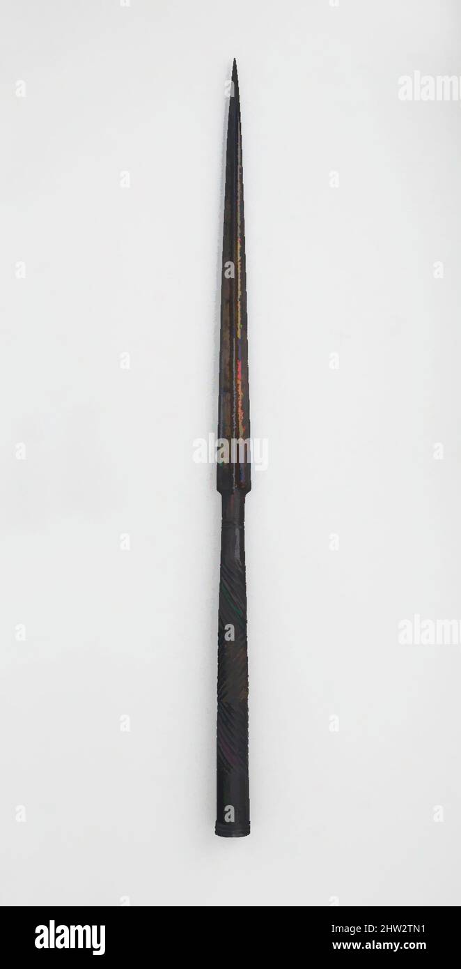 Art inspired by Lance Head, ca. 1500, Syrian or Egyptian, Steel, gold ...