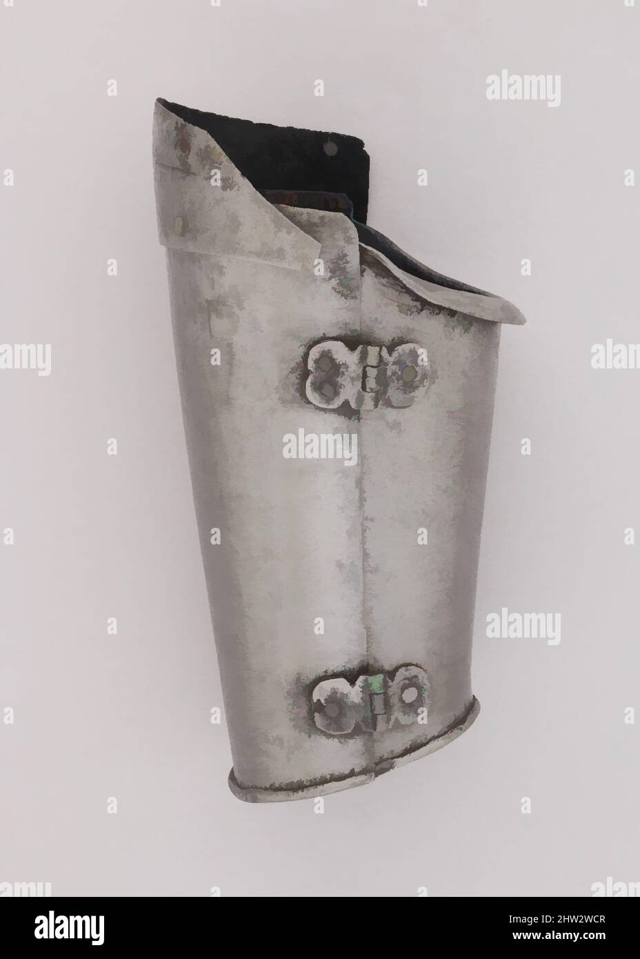 Art inspired by Forearm Defense (Vambrace), ca. 1450–70, Italian, Steel ...