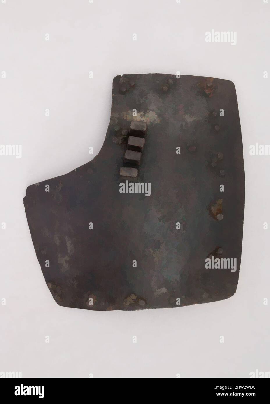 Art inspired by Right breastplate from a brigandine, ca. 1450, Italian ...