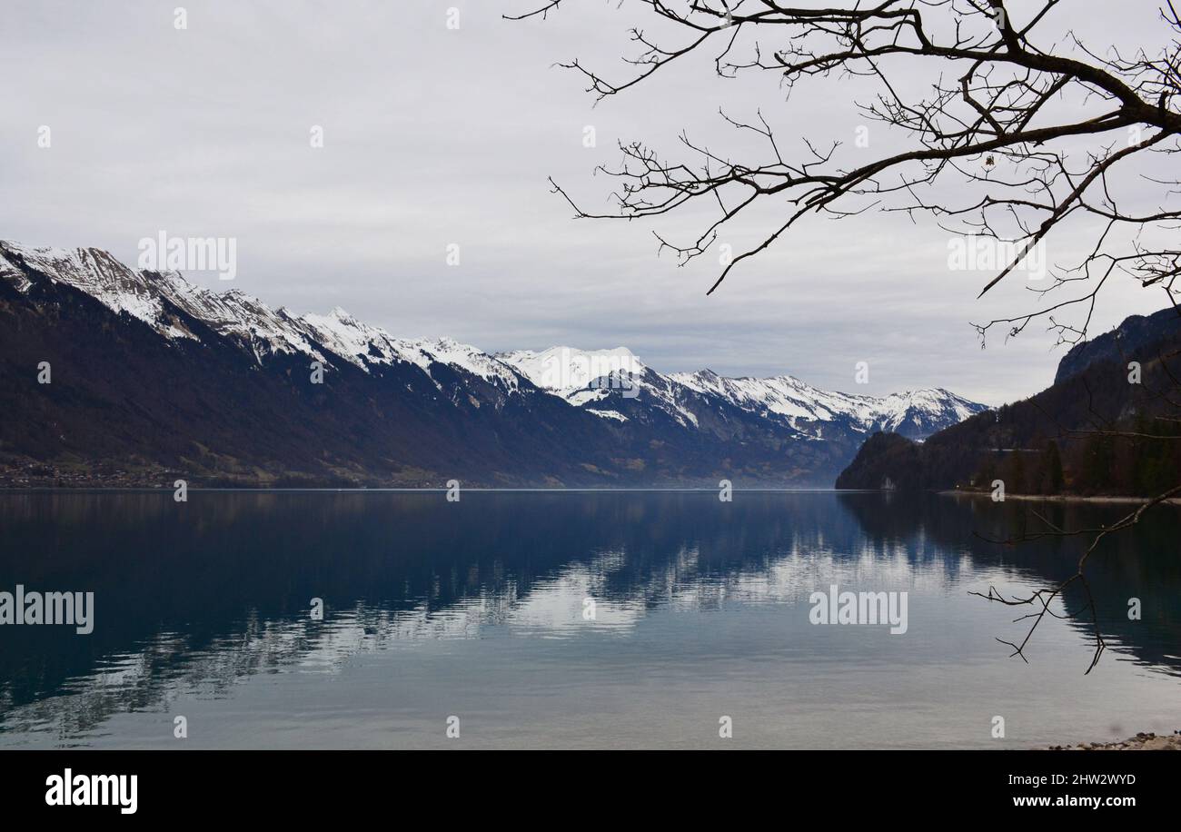 Lake brienz island hi-res stock photography and images - Alamy