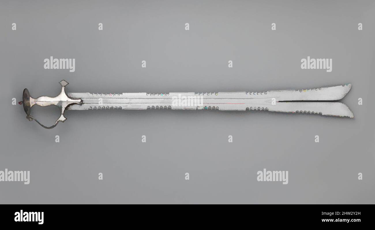 Art inspired by Sword, possibly late 17–18th century, South Indian ...