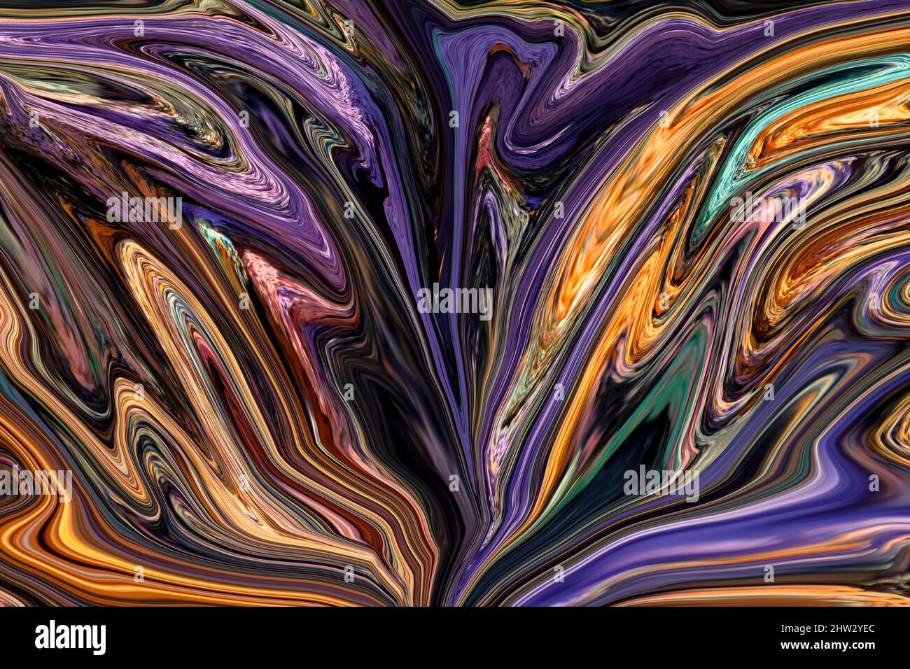 Multi-colored garbage on the ground Stock Photo - Alamy