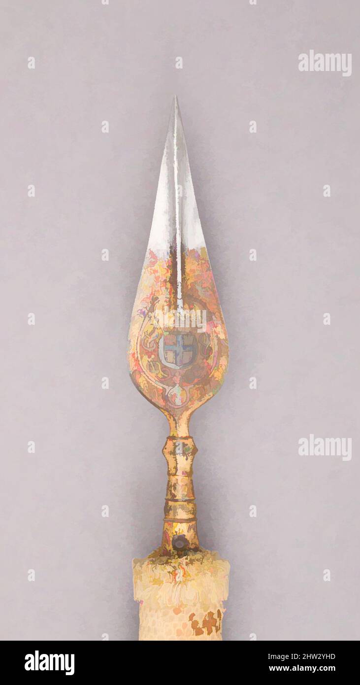 Art inspired by Spontoon, early 18th century, Italian, Savoy, Steel ...