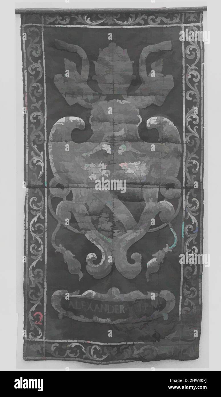 Art inspired by Banner of Pope Alexander VIII (reigned 1689–91), ca ...