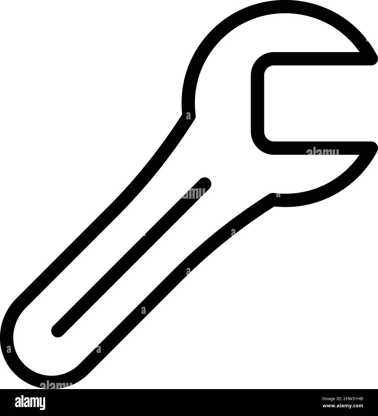 Bike key icon outline vector. Gear part. Filter engine Stock Vector ...