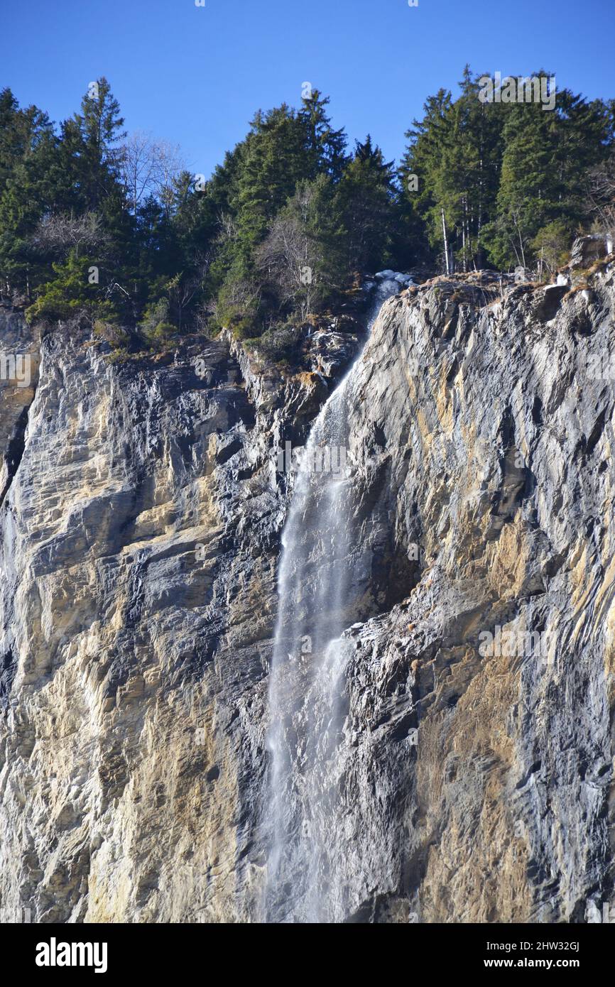 Staubbachfall in lauterbrunnen hi-res stock photography and images - Alamy