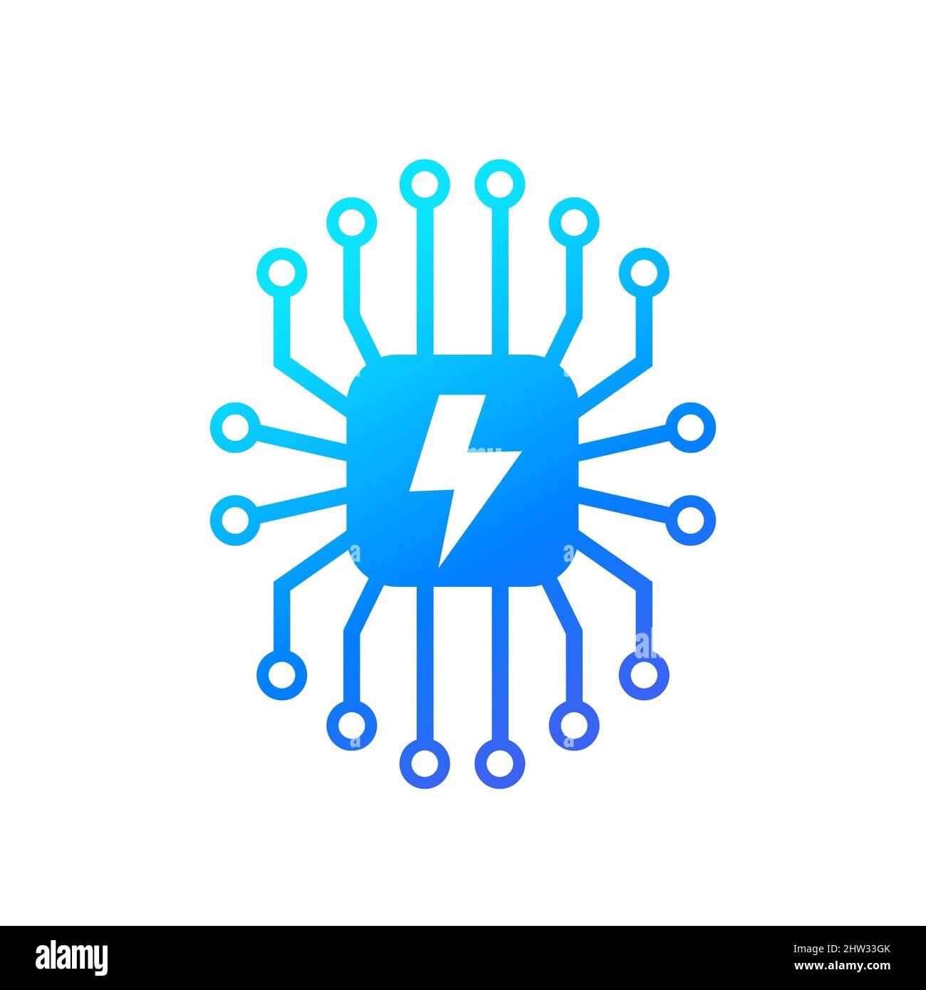 electricity and electric grid icon Stock Vector Image & Art - Alamy