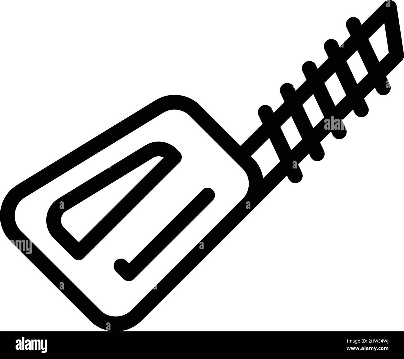 Tree trimmer icon outline vector. Garden lawn. Mower equipment Stock ...