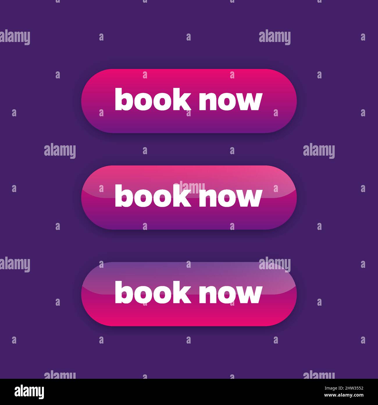 book now buttons for web, vector Stock Vector Image & Art - Alamy