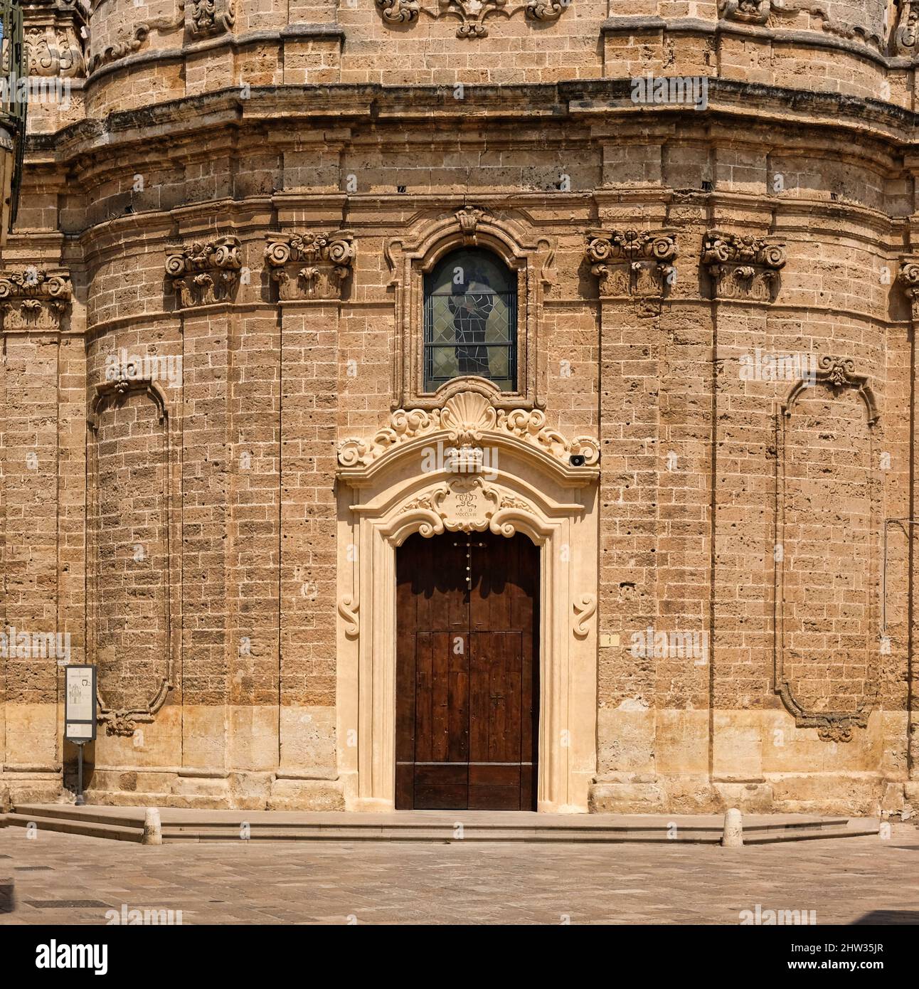 Nardò, historic city in Lecce province, Apulia, Italy. San Giuseppe ...