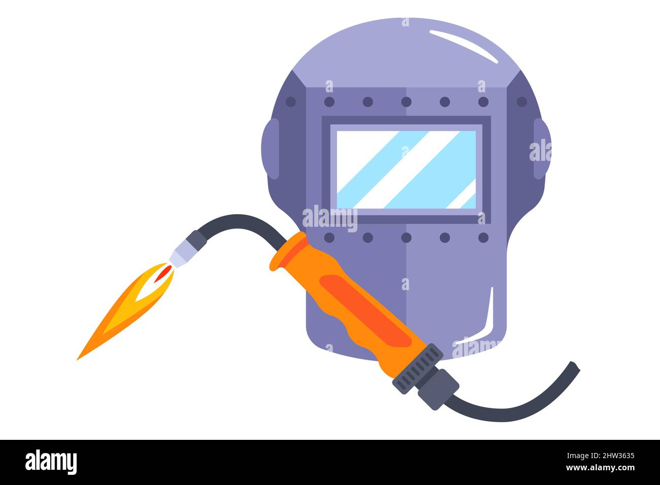 welding machine and mask for welding. iron welding equipment. flat ...