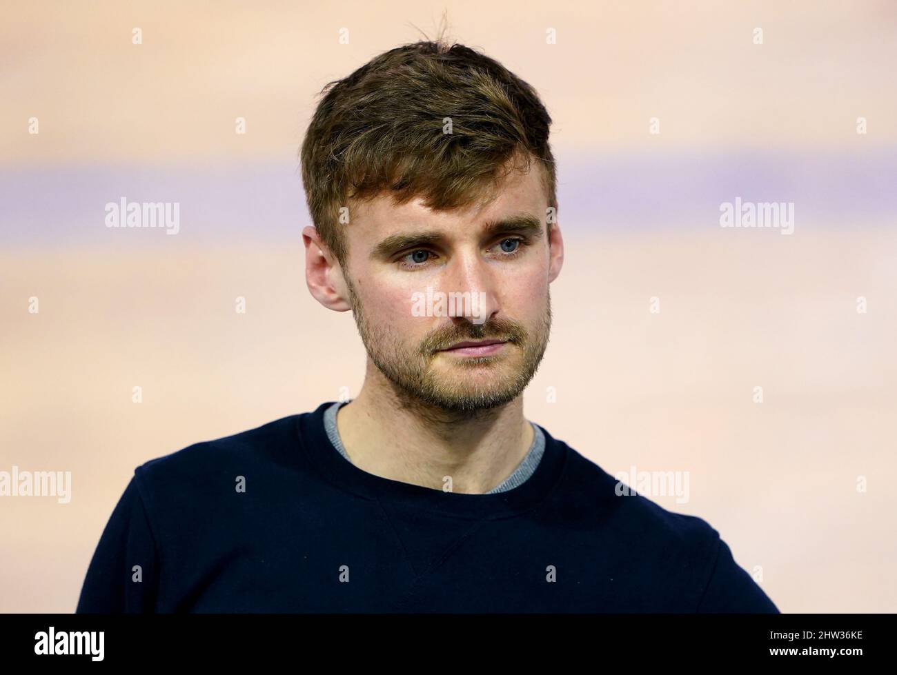 Dan Bigham during day one of the HSBC UK National Track Championships ...