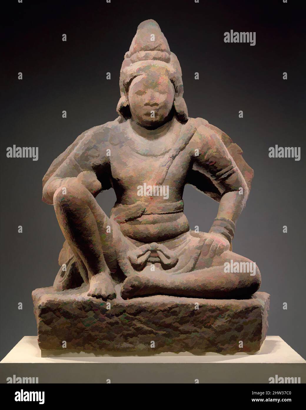 Art inspired by Garuda (Vishnu's Mount) Seated in Royal Ease, Pandya ...