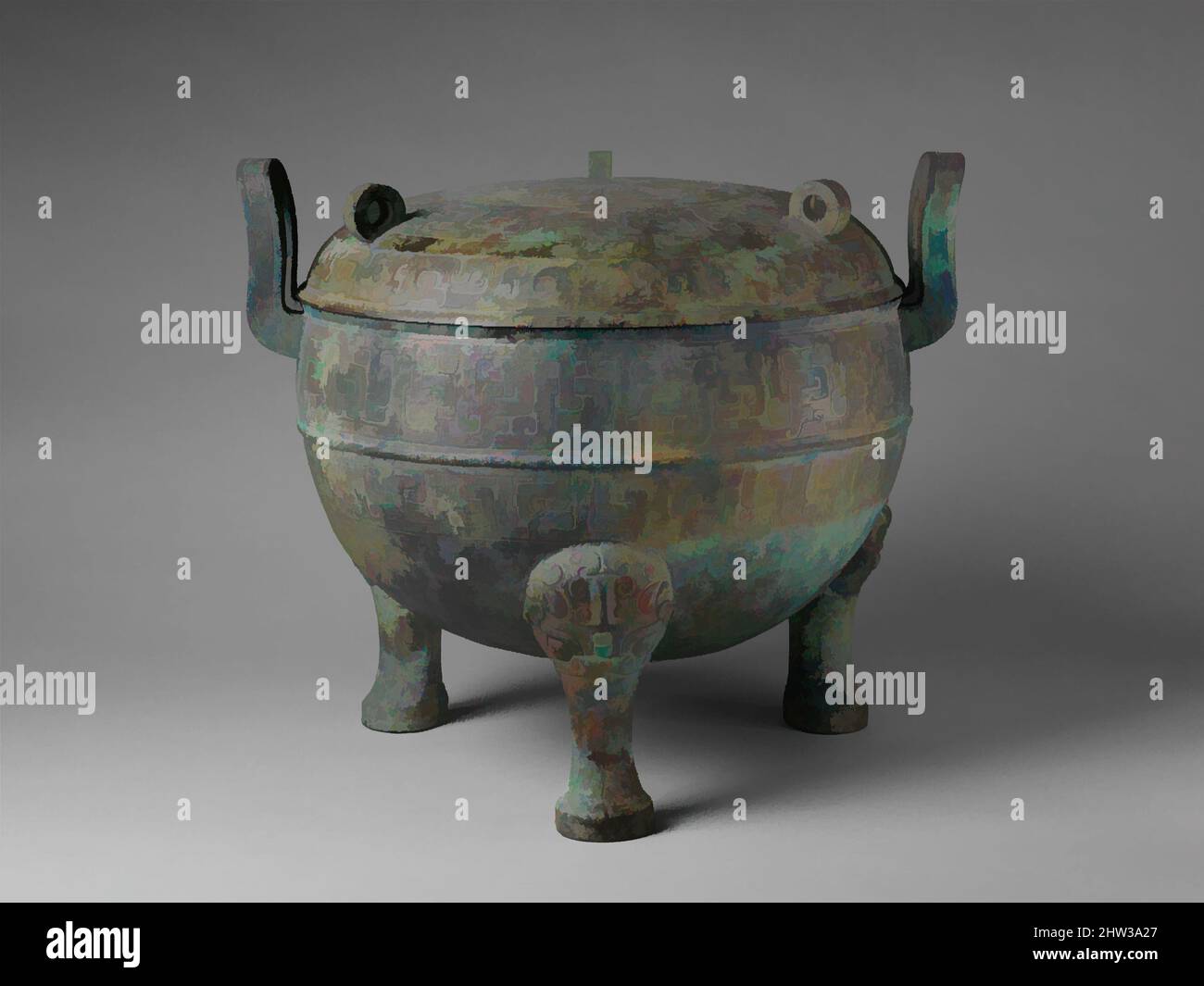 Bronze cauldron hi-res stock photography and images - Alamy