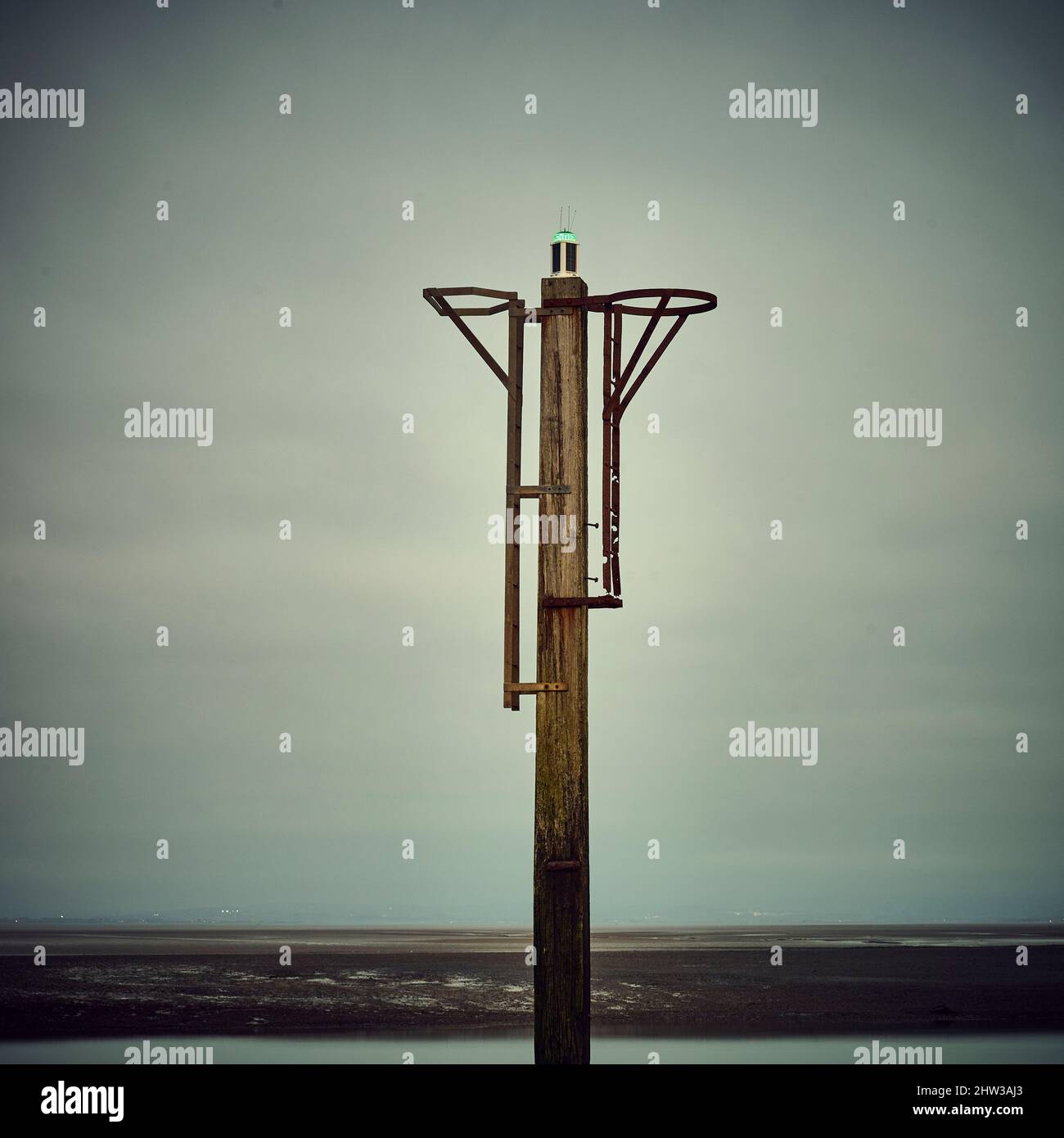 Navigation beacon on river hi-res stock photography and images - Alamy