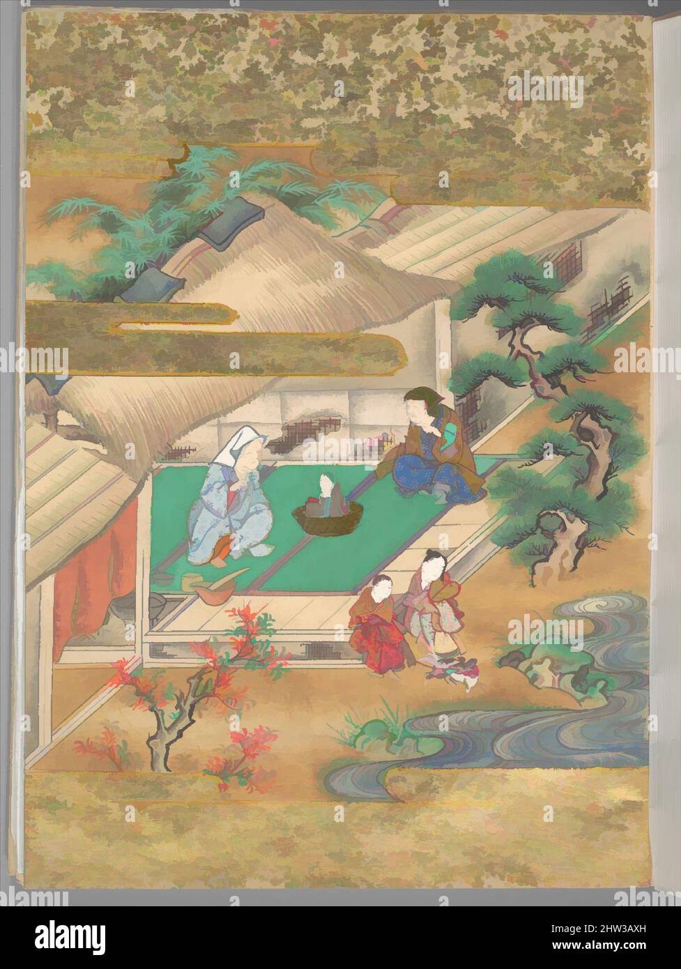 Art inspired by Taketori monogatari, Tale of the Shining Princess, Edo ...