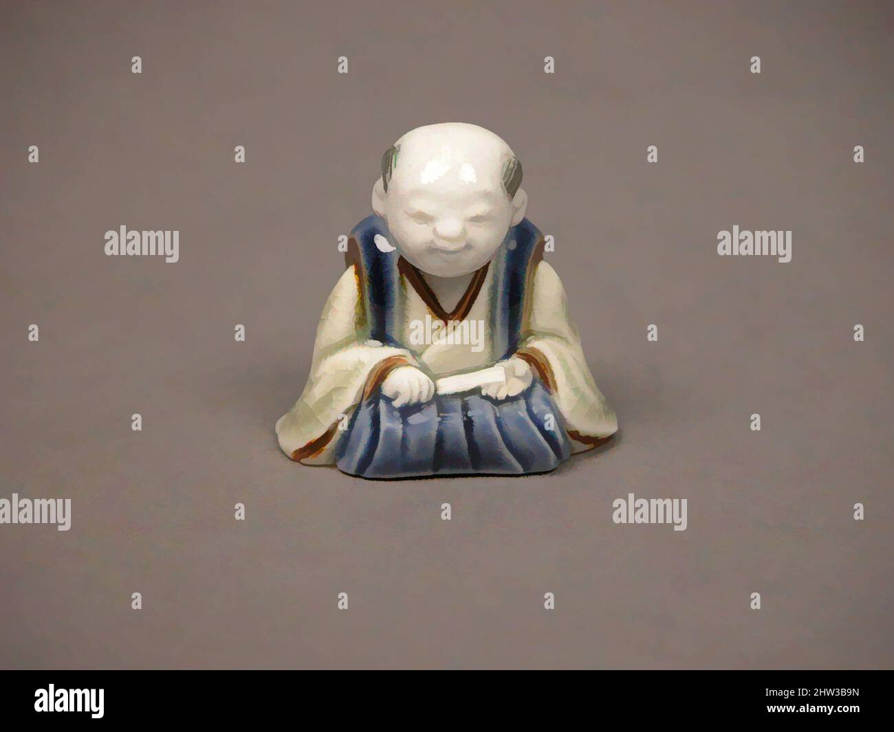 Art inspired by Chinese child with musical instrument, Edo period (1615 ...